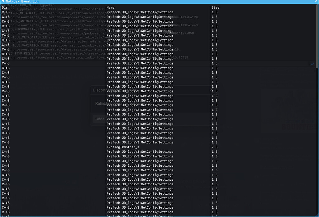 Reliable Network Event Overflow - FiveM Client Support - Cfx.re Community