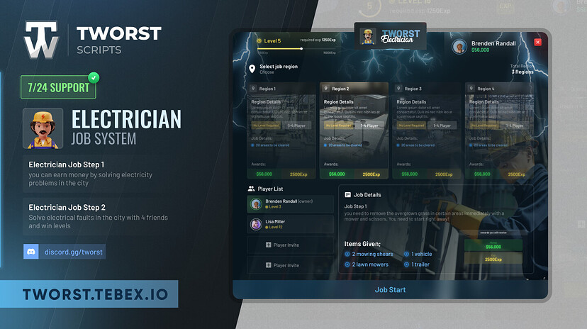 Multiplayer Garbage Job [QB & ESX & QBX] [PAID] - FiveM Releases - Cfx ...