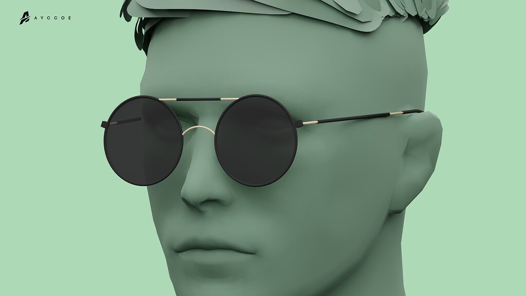 Vintage Round Glasses (MP Male) - FiveM Releases - Cfx.re Community