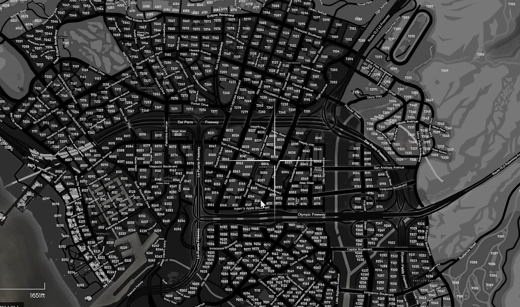 [FREE][MINIMAP] Noir (Black& White) Theme Postal Map - FiveM Releases - Cfx.re Community
