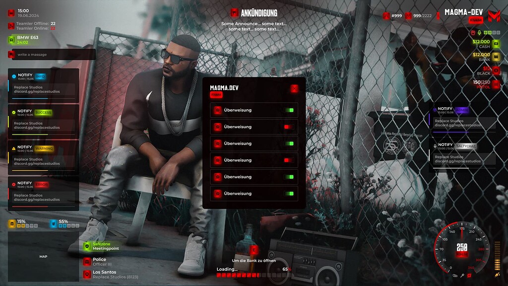 Advanced FiveM Hud Script (included Safezone script) - FiveM Releases - Cfx.re Community