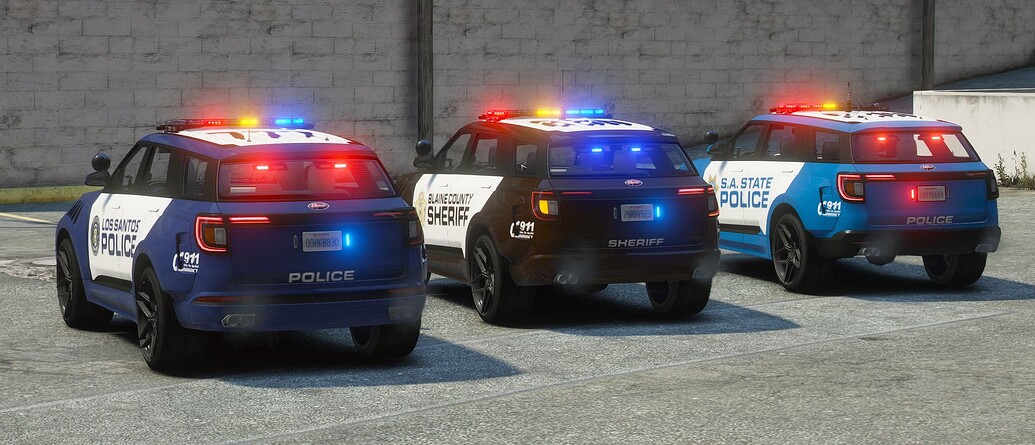 Police/EMS Scout XL W/ Widebody Kit (Non-ELS) (Callsign System) - FiveM ...