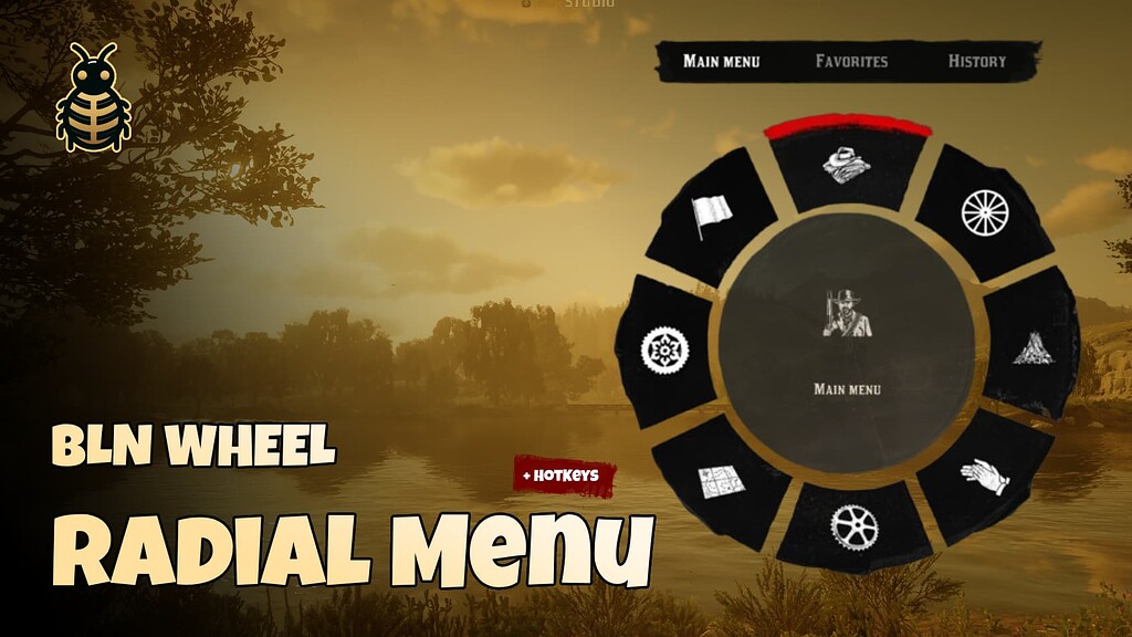 RedM Radial Menu | Clothes, Emotes, HotKeys, Favorites, History, and ...