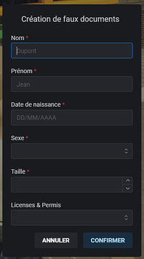 [PAID] [ESX] Identity documents script - FiveM Releases - Cfx.re Community