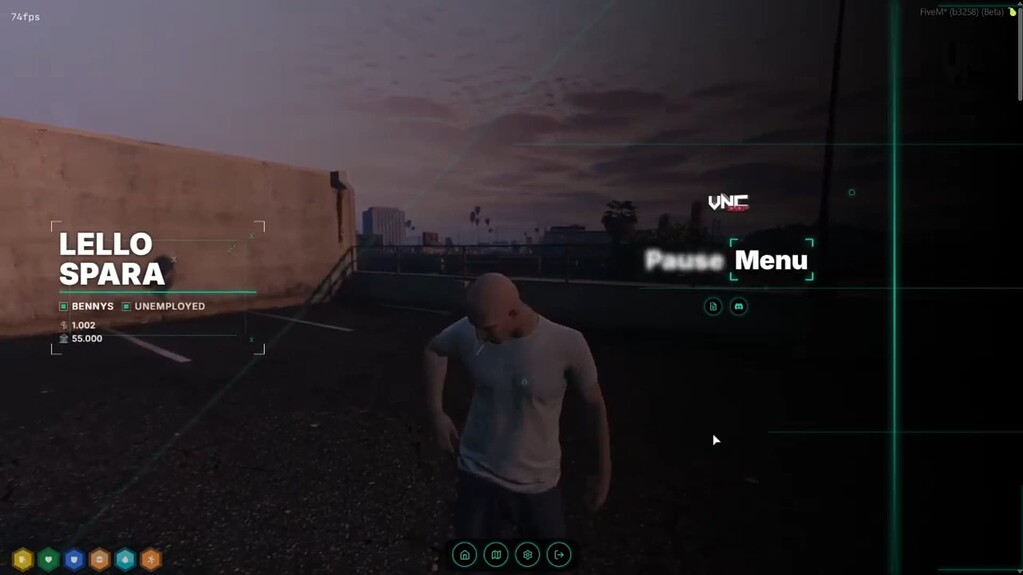 VNC Pause Menu - Futuristic ESC Menu for FiveM - FiveM Releases - Cfx.re Community