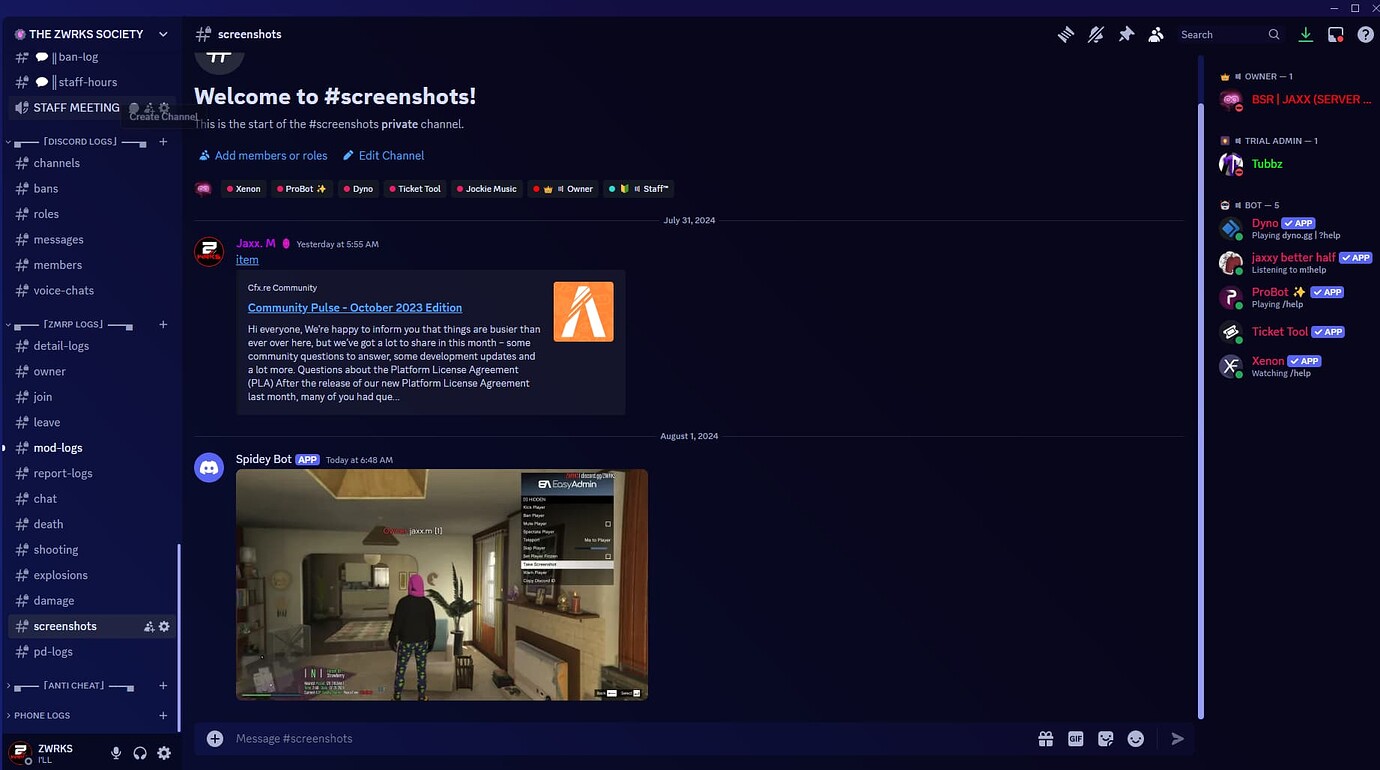 EasyAdmin With Discord Ace Perms | Zwrks Super Simple Guide - Server Tutorials - Cfx.re Community