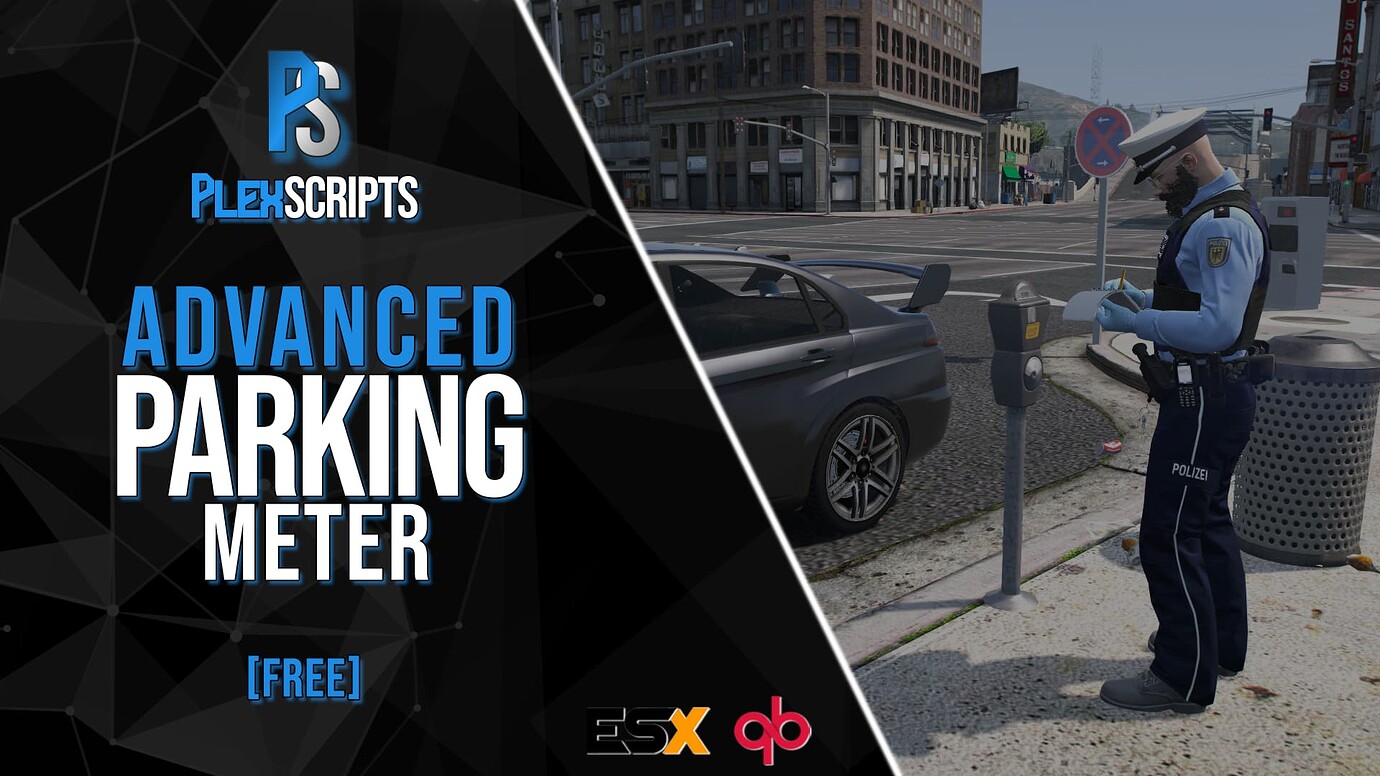 [FREE] [QB/ESX] Advanced Parking Meter System with Robbey System ...