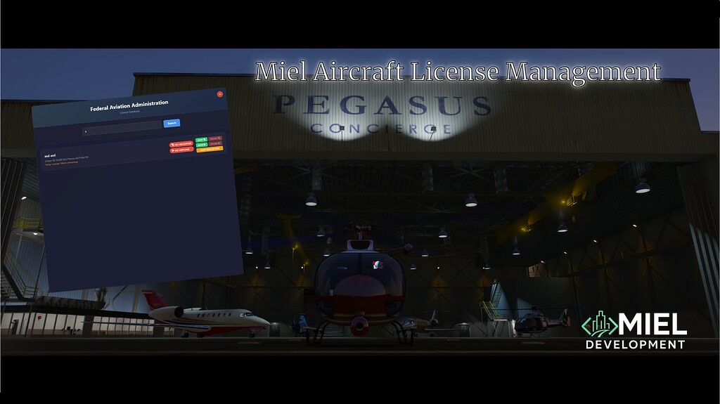 [QB] Miel Aircraft License Management System | Professional & Clean UI ...