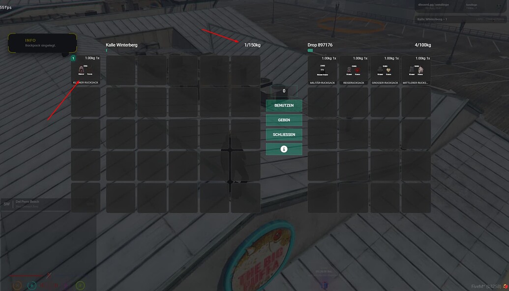Dynamic Backpack System v2 – Ultimate Inventory Extension for FiveM ...