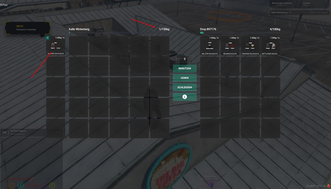Dynamic Backpack System v2 – Ultimate Inventory Extension for FiveM ...