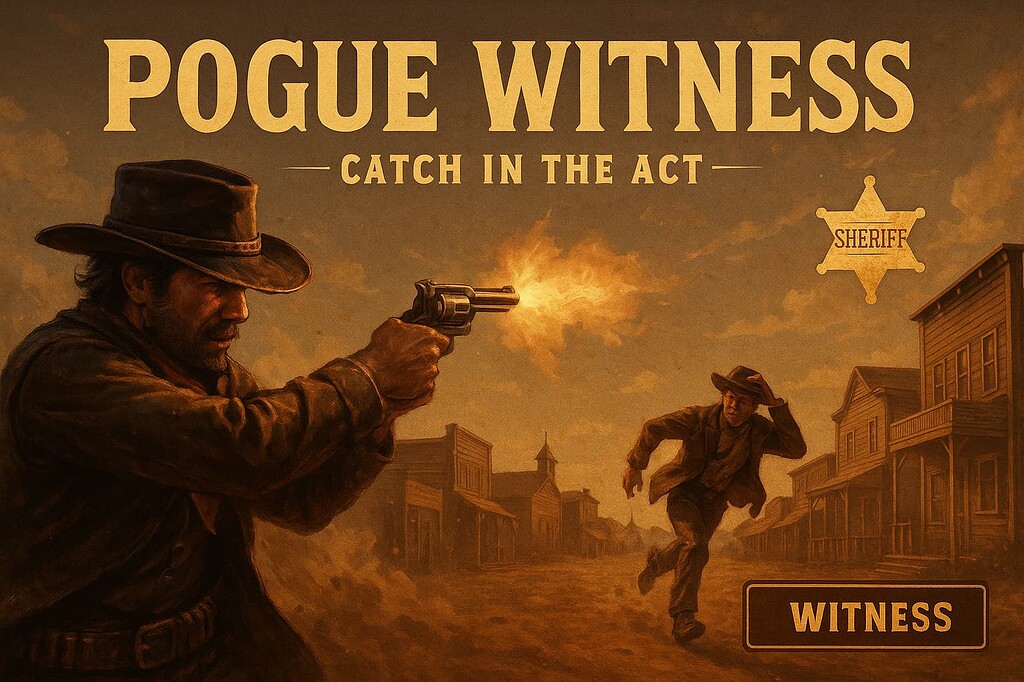 Pogue Witness with Dispatch (VorpCore) - RedM Releases - Cfx.re Community