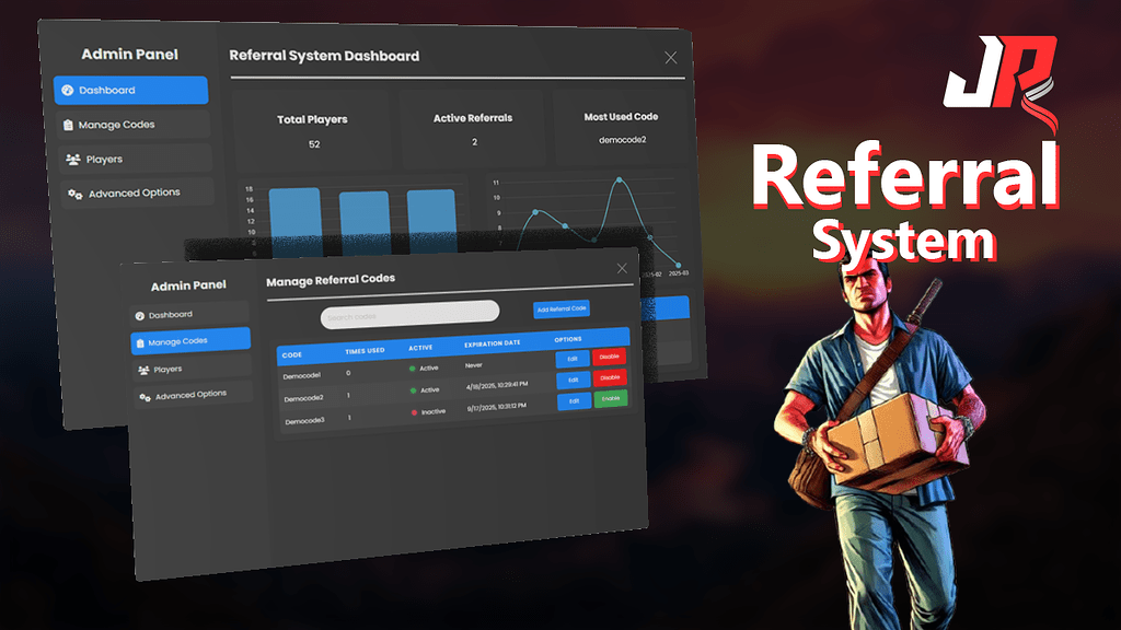 [PAID] Dynamic Referral System: JP-RefStart [QB / QBOX] - FiveM ...