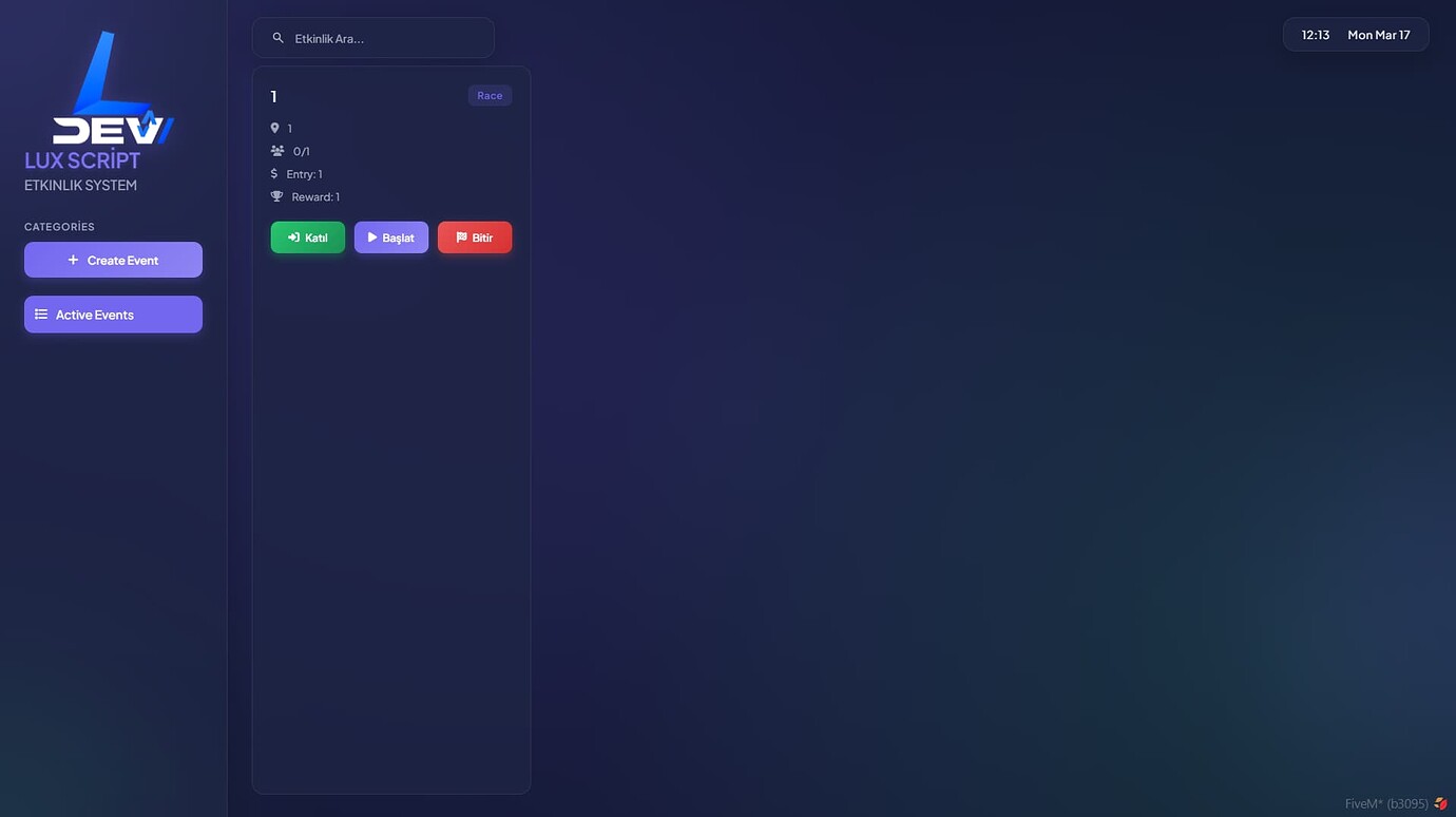 Lux Script – Event System | Ultimate Event Management for FiveM Servers ...