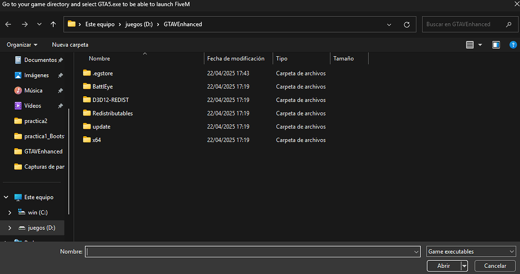 GTA5.exe is not detected when I open fiveM for the first time - FiveM ...