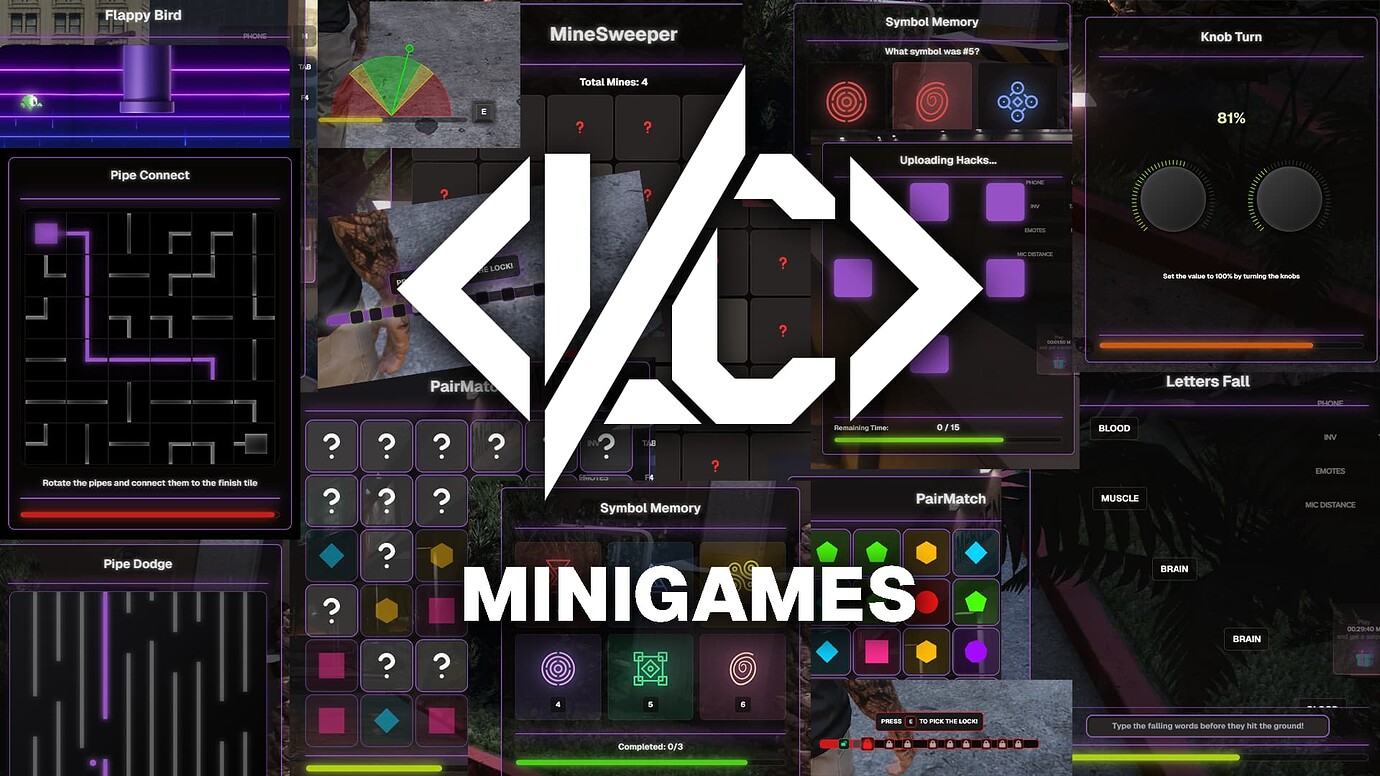 LC - Minigames | 20+ Interactive Games | Admin Panel | 0.0ms Resmon ...