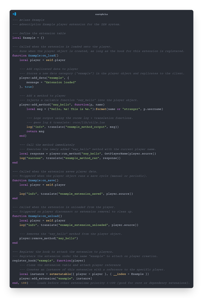 ZEN - Minimal Server Core (v0.1.0) - FiveM Releases - Cfx.re Community