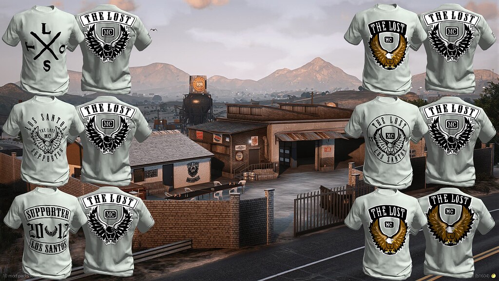Lost MC Tshirt for Male and Female [Lore Friendly] - FiveM Releases - Cfx.re Community