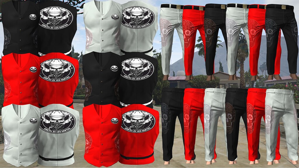 Cartel Waistcoats for Male and Female - FiveM Releases - Cfx.re Community