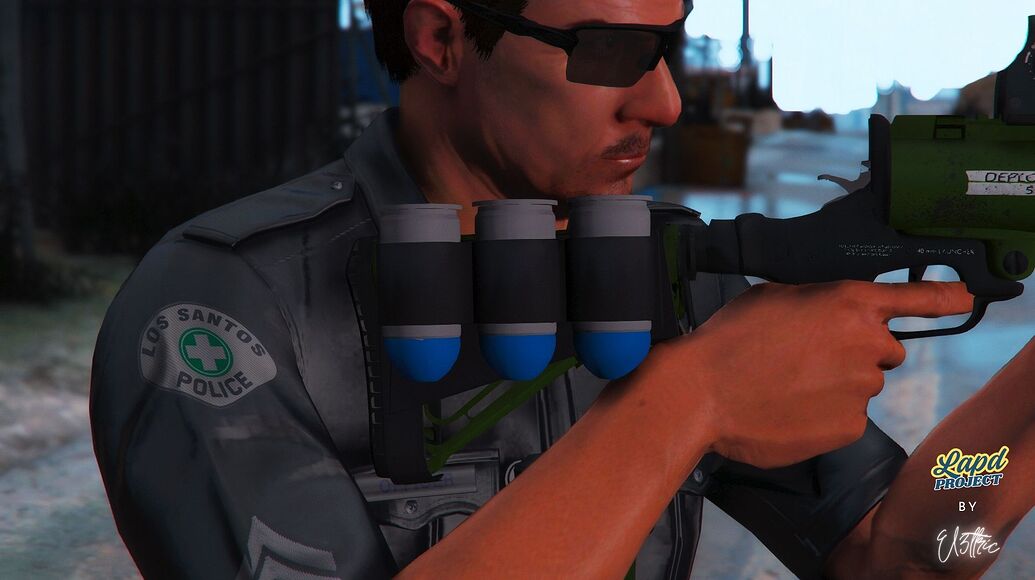 LAPD 40MM LESS LETHAL LAUNCHER V - 2.0 by El3ttric Models - FiveM ...