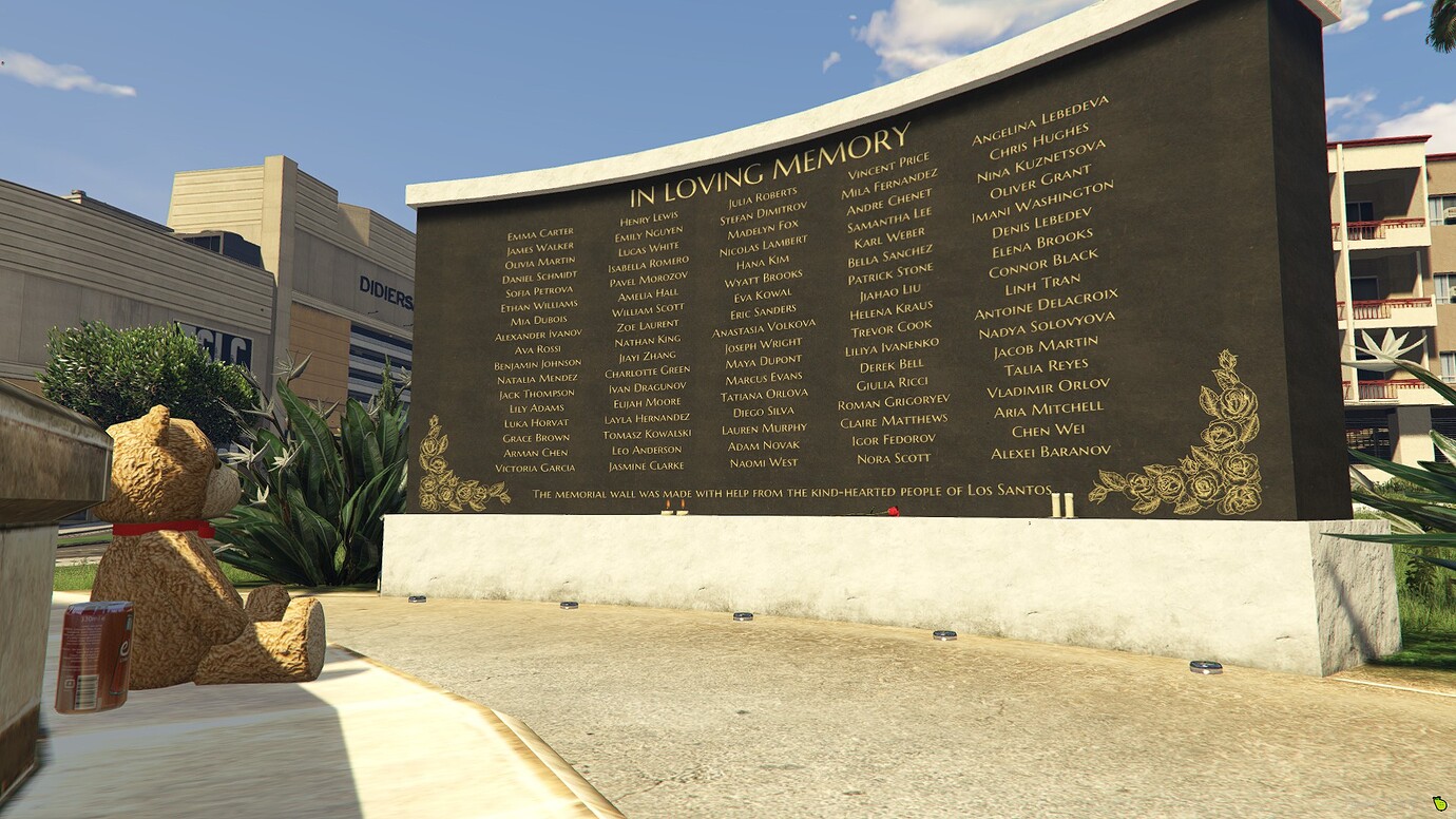 [FREE] Memorial Wall - FiveM Releases - Cfx.re Community