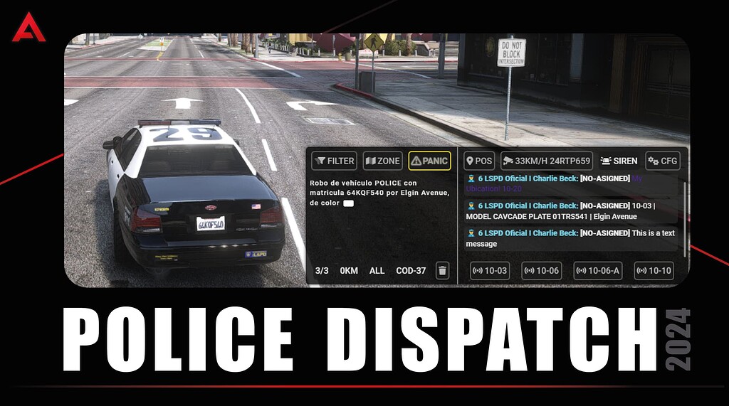 Police Dispatch W/ Text Chat - FiveM Releases - Cfx.re Community