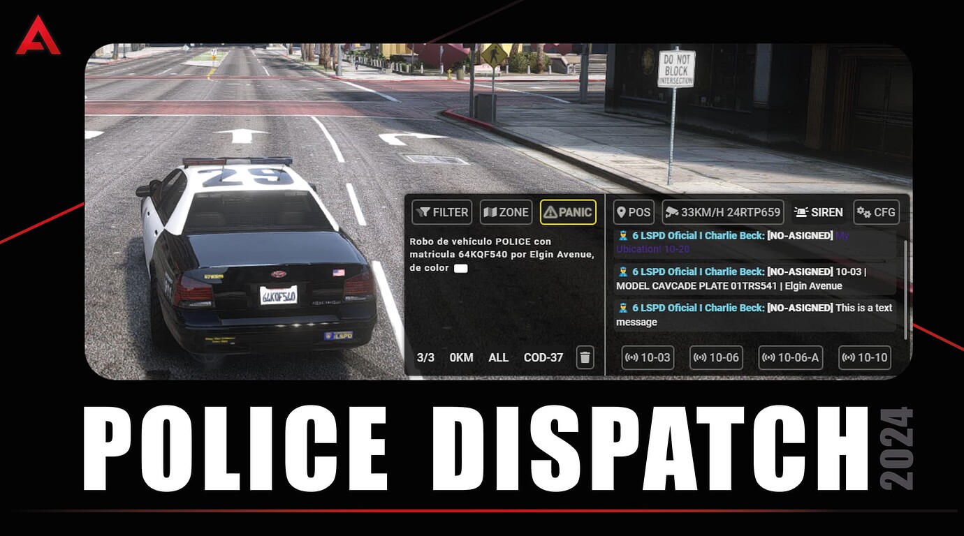 Police Dispatch W/ Text Chat - FiveM Search