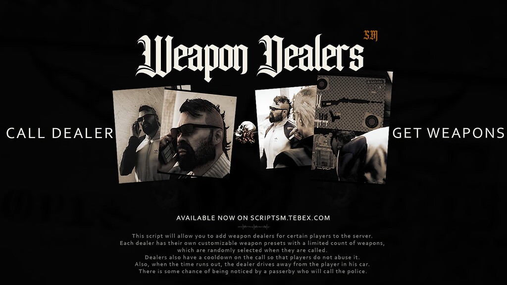 Weapon Dealers [QBCore & ESX & ANY F.W] - FiveM Releases - Cfx.re Community