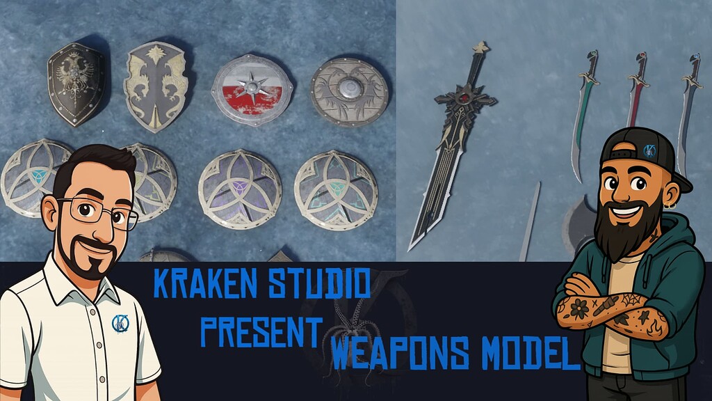 [PROP]Weapons and Shields model - RedM Releases - Cfx.re Community