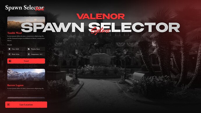 🚩 V-Spawnselector & Fast Travel | Advanced Fast Travel with Train ...