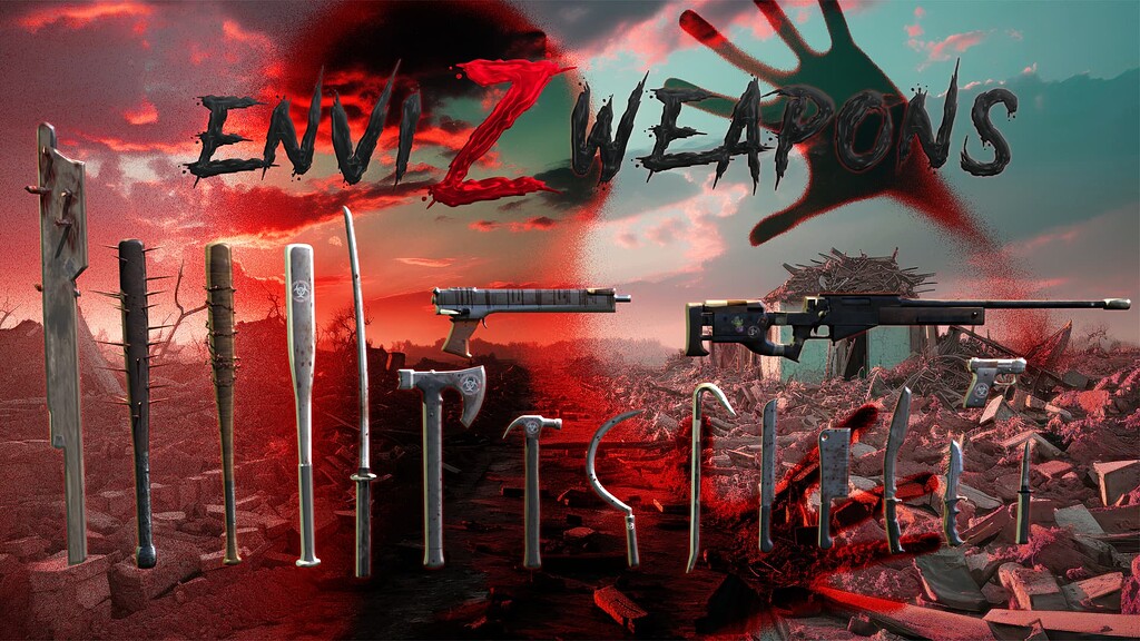 Envi-Z-Weapons - 17 Zombie Apocalypse Style Weapons! [ADD-ON] - FiveM ...