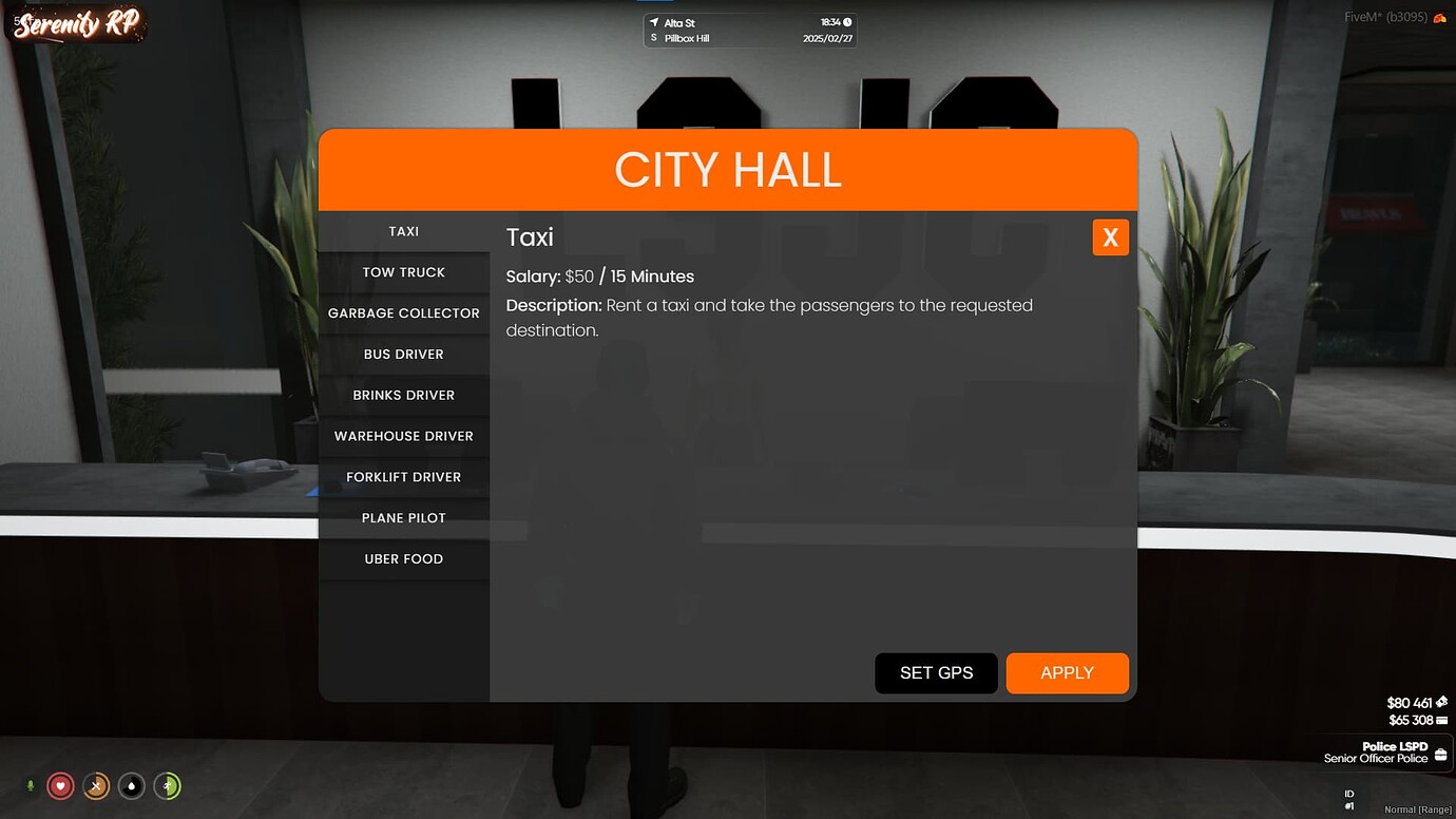 Serenity RP | The New Serious RP FiveM Server - Server Bazaar - Cfx.re ...