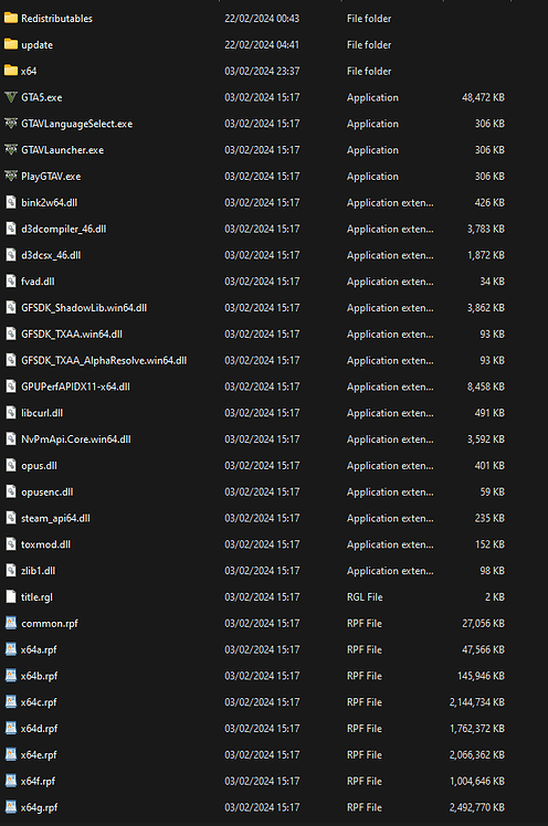 Game Files Missing - FiveM Client Support - Cfx.re Community