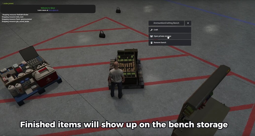 Crafting Bench System [QBox | QBCore | ESX | Standalone ] - FiveM ...