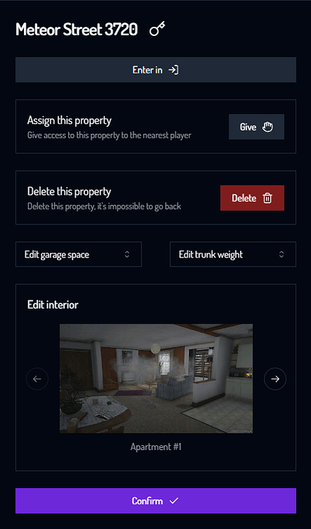 [PAID] [ESX] - Property Creator / Crew System - FiveM Releases - Cfx.re ...
