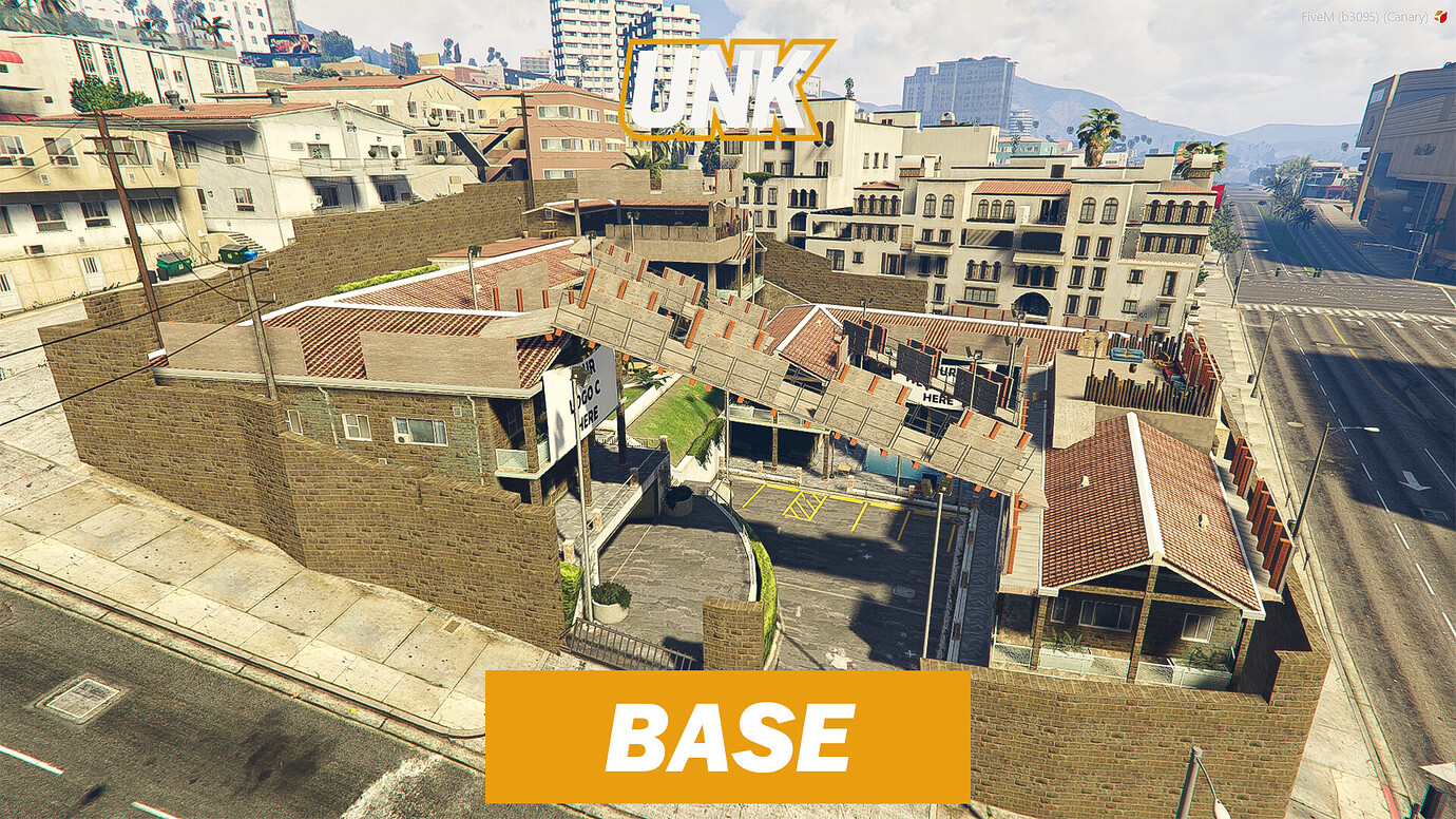 🏴 Gang Hood Custom MLO – v1 | High-Security Compound - FiveM Releases ...