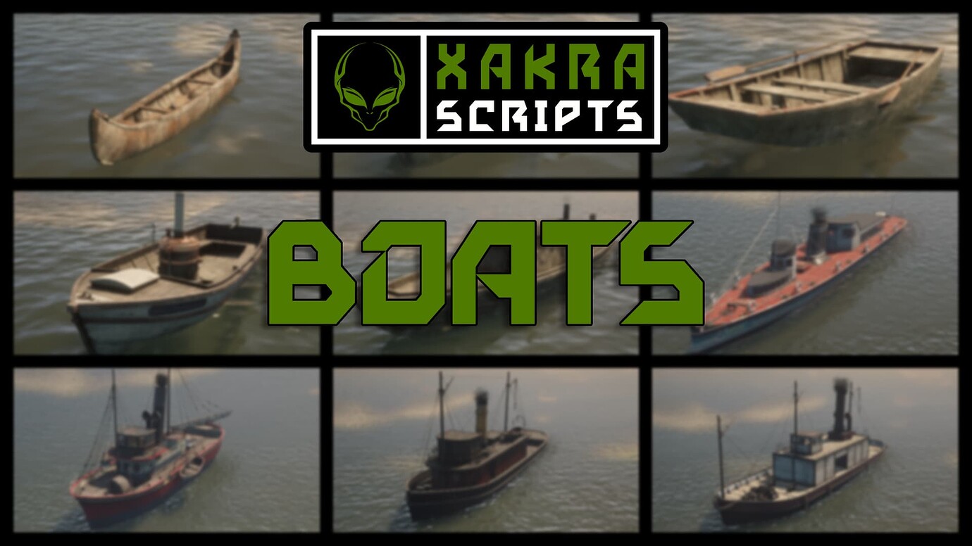 Boats script - RedM (VORP) - RedM Releases - Cfx.re Community