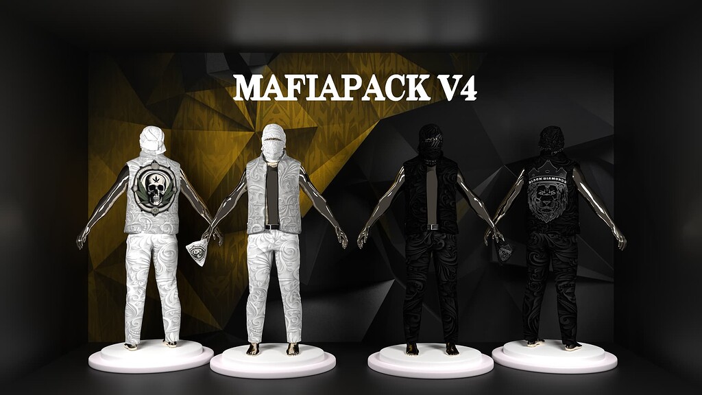 [PAID]🔥 Mafia Pack V4 – Exclusive Clothing Bundle - FiveM Releases ...