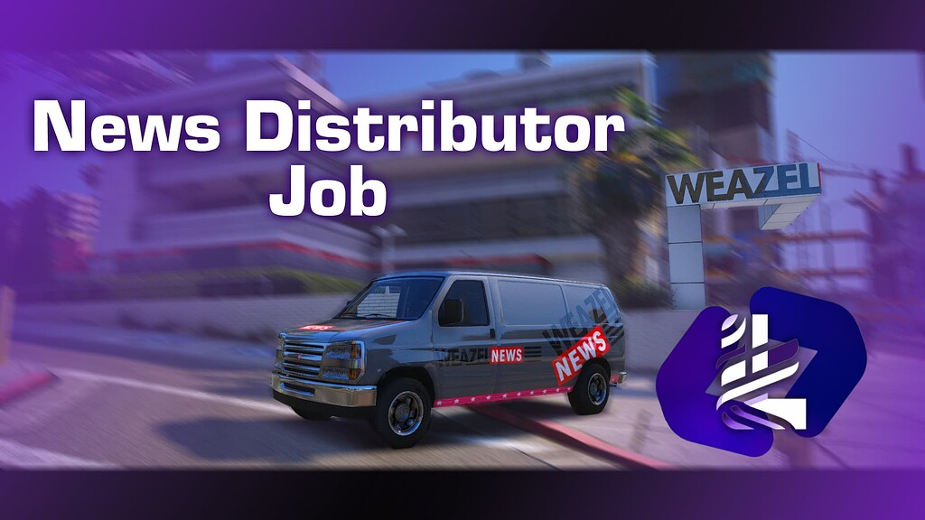 [QBCore][PAID] 📰 News Distributor Job [FiveM] - FiveM Releases - Cfx.re ...