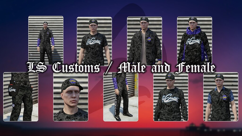 [PAID] LS Customs Clothes ( Male and Female ) - FiveM Releases - Cfx.re Community