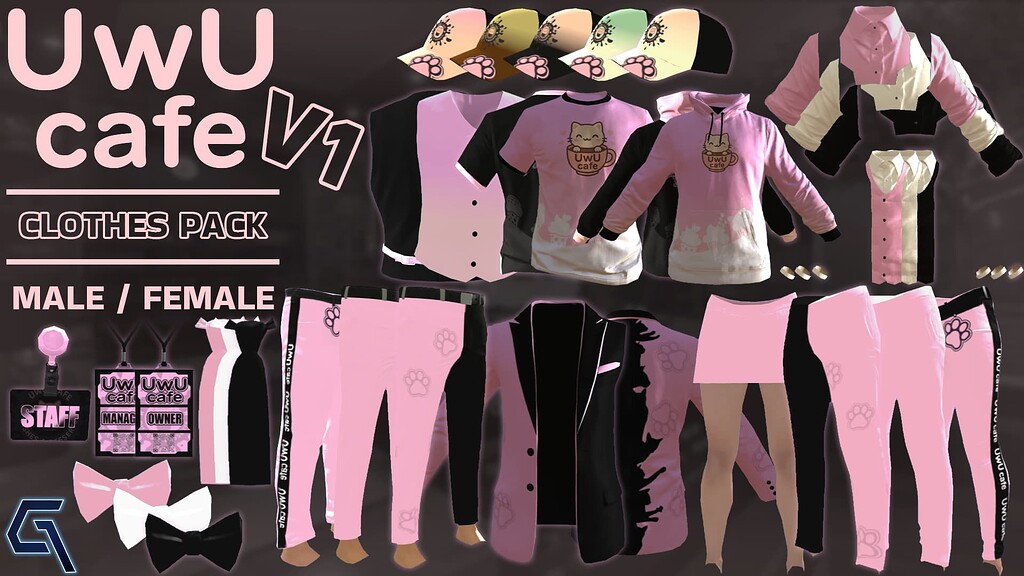 UwU Cafe V1 – Clothes Pack [M/F] - FiveM Releases - Cfx.re Community