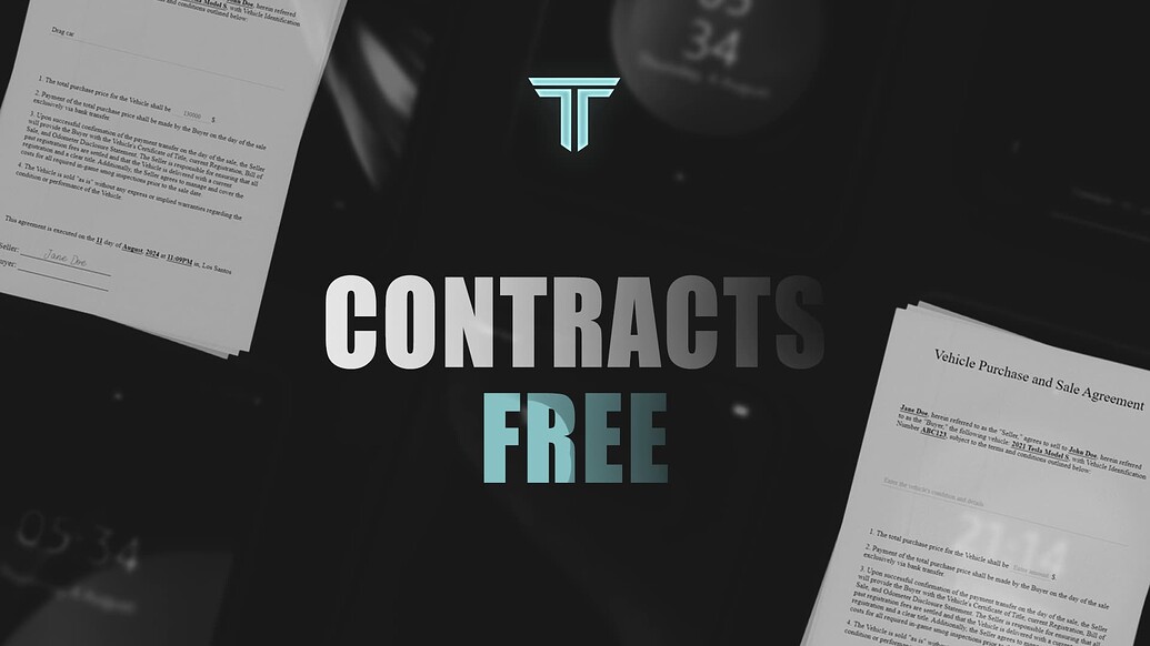[Free] TGG Vehicle Contracts - FiveM Releases - Cfx.re Community