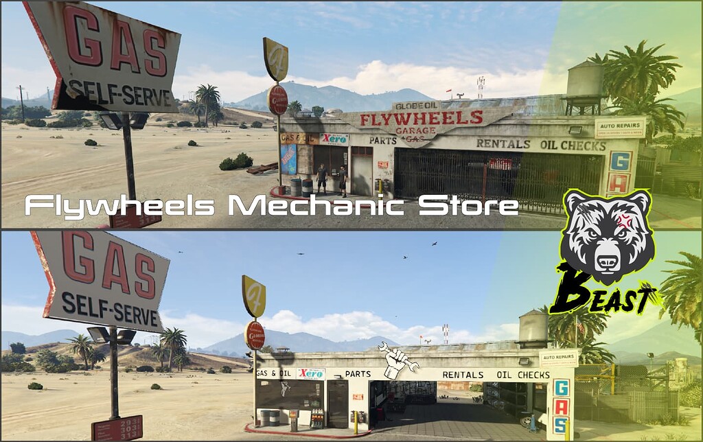 Flywheels Mechanic Store – Custom Map (Free Release) - FiveM Releases ...
