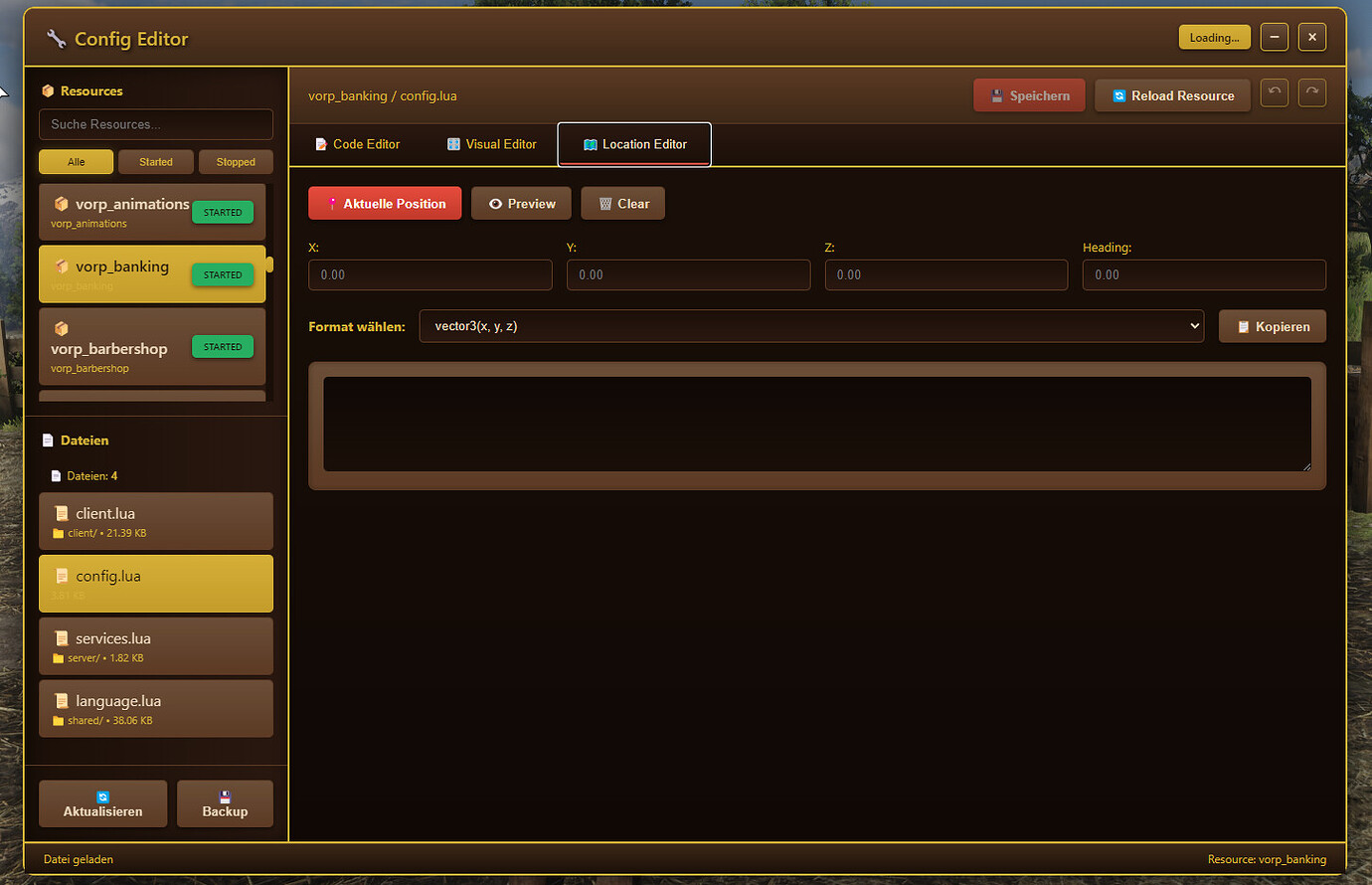 🔧 CY Config Editor - Professional Ingame Config Editor for RedM - RedM ...