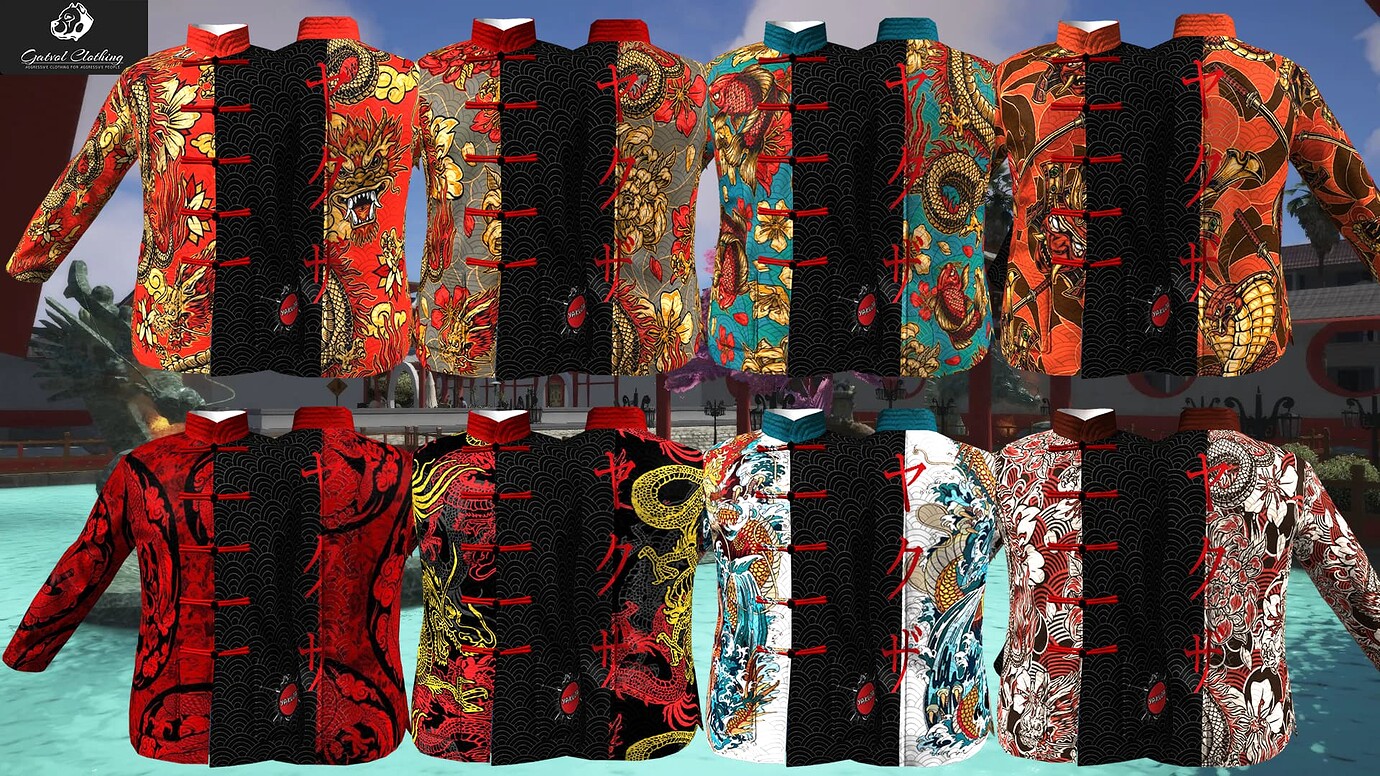 Yakuza Coats for Male and Female - FiveM Releases - Cfx.re Community
