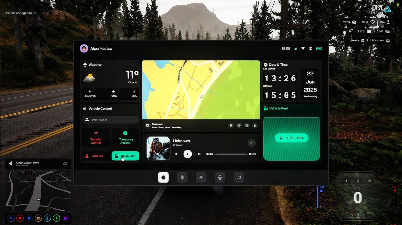 Fast Scripts Advanced Car Control [ESX / QB / QBox] - FiveM Releases ...