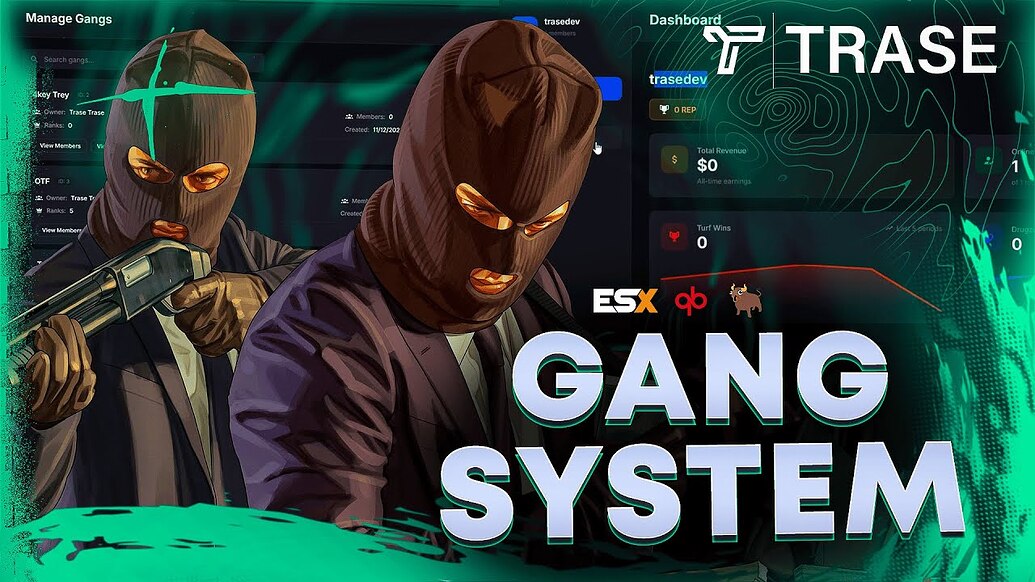[ESX/QBCore/QBox]: Advanced Gang System - FiveM Releases - Cfx.re Community