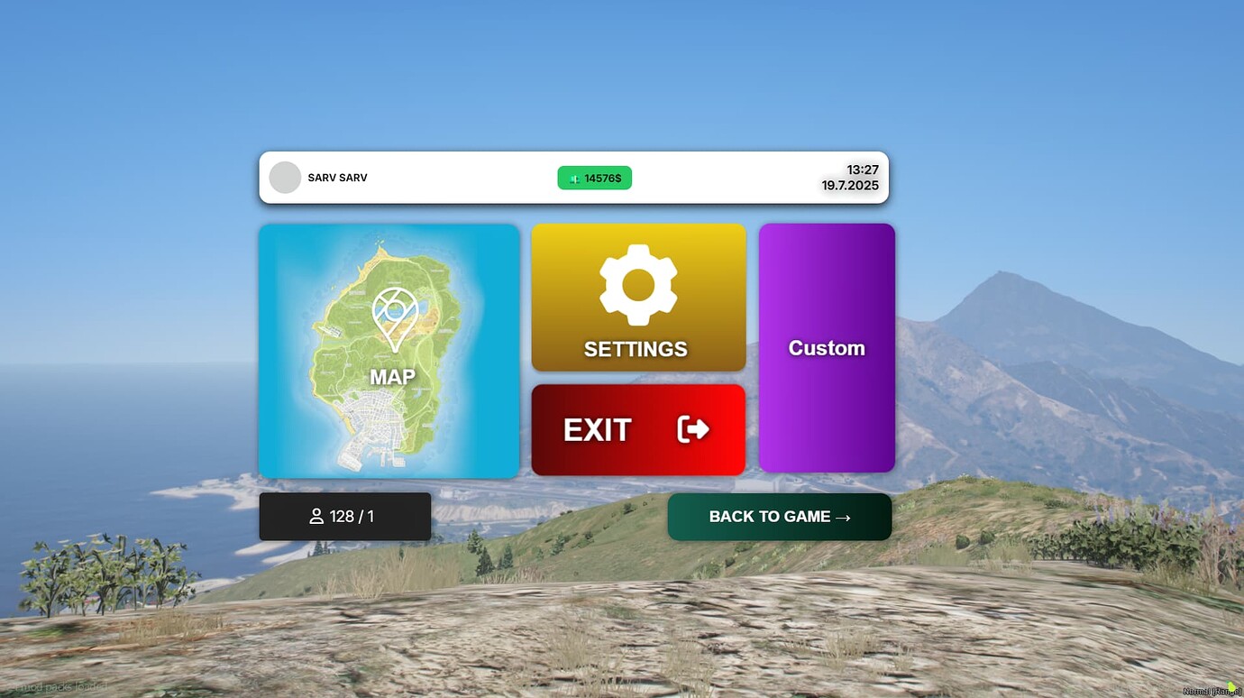 Modern & Stylish Pause Menu | QB-QBOX-ESX - FiveM Releases - Cfx.re ...