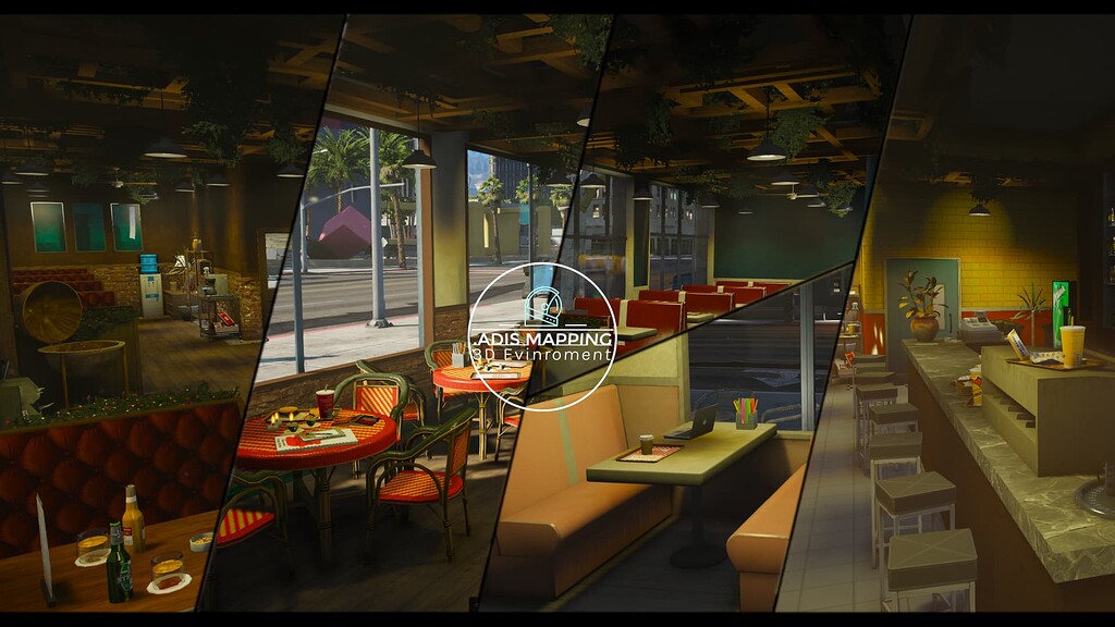 [GTA V MLO] Restaurant Square - Releases - Cfx.re Community
