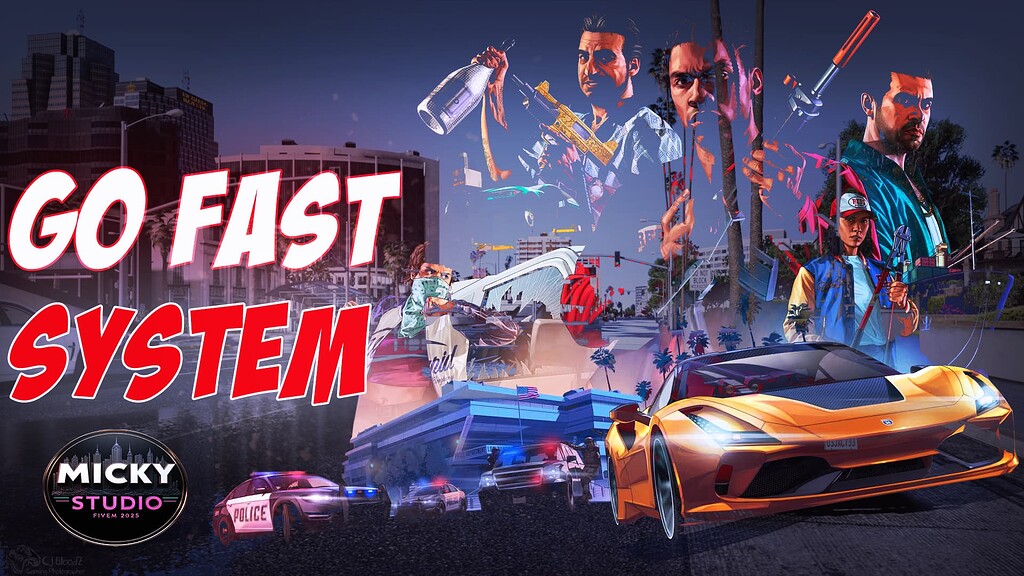 Go Fast System - FiveM Releases - Cfx.re Community