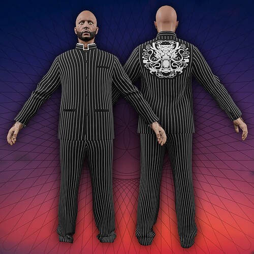 [PAID] Asian Suit Pack Clothes ( Male ) - FiveM Releases - Cfx.re Community